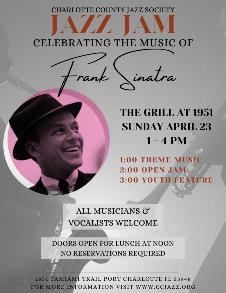 Sunday Jazz Jams - Charlotte County Jazz Society